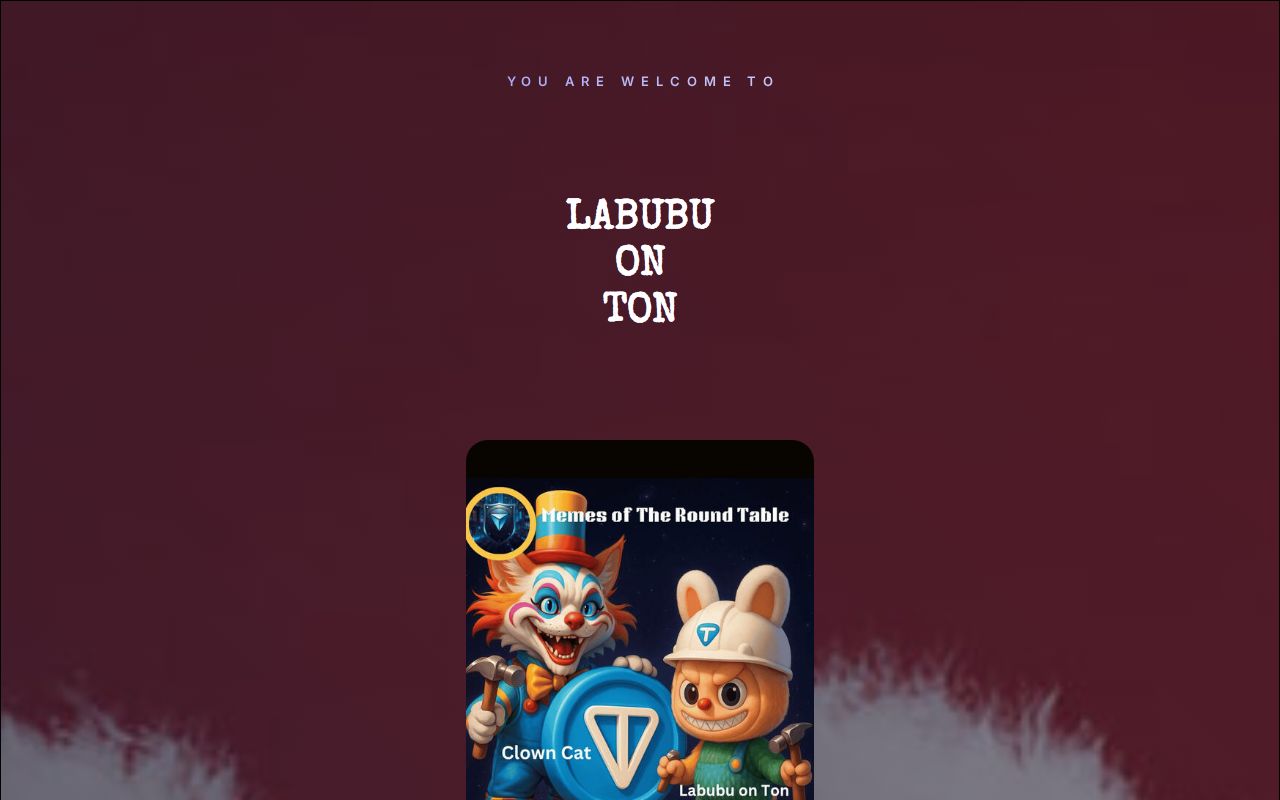 LABUBU ON TON web